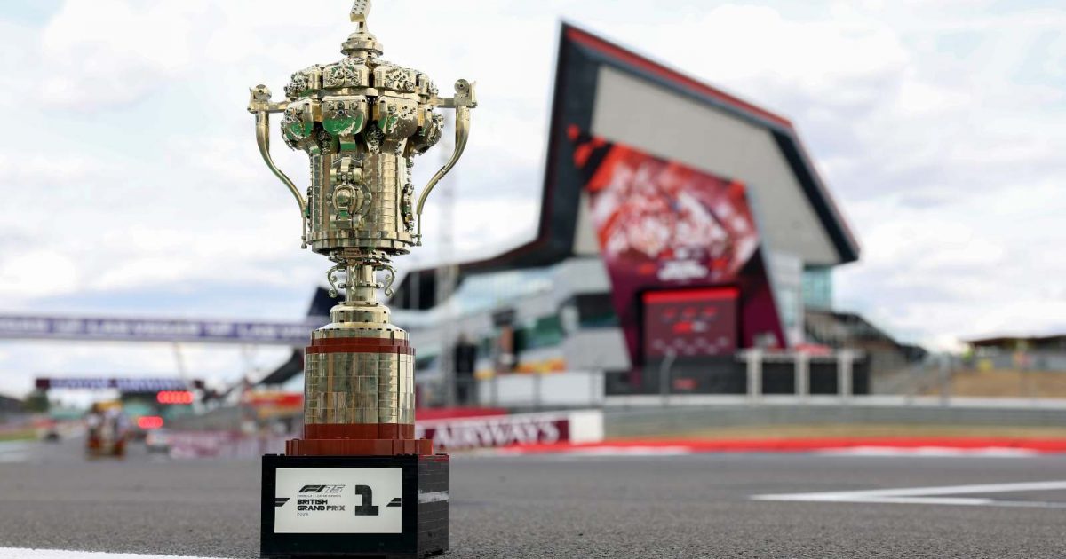 Incredible LEGO British GP trophies unveiled in unique F1 prize