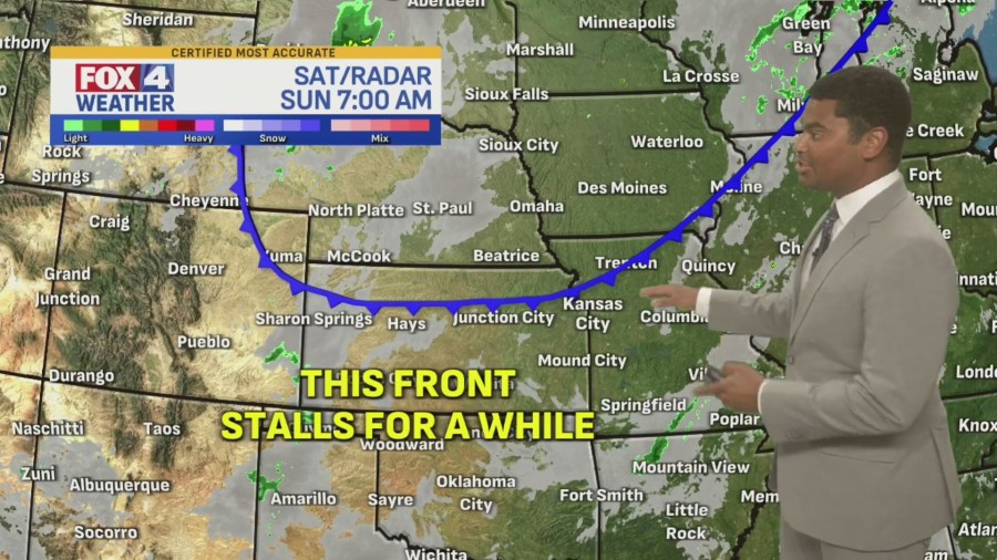 FOX4 Forecast: Multiple storm chances this week