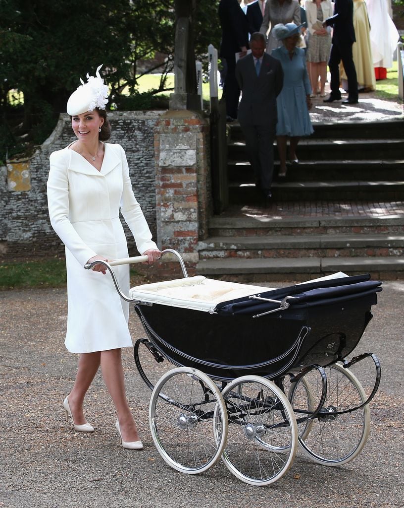 Princess Kate rocked above-the-knee bridal dress for Princess Charlotte ...