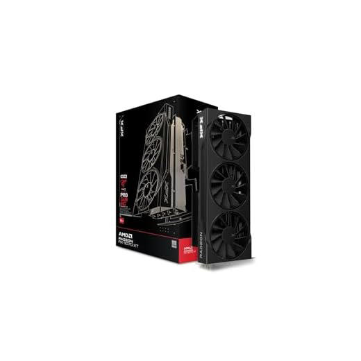 XFX Swift AMD Radeon RX 9070 XT White Triple Fan Gaming Edition Video ...