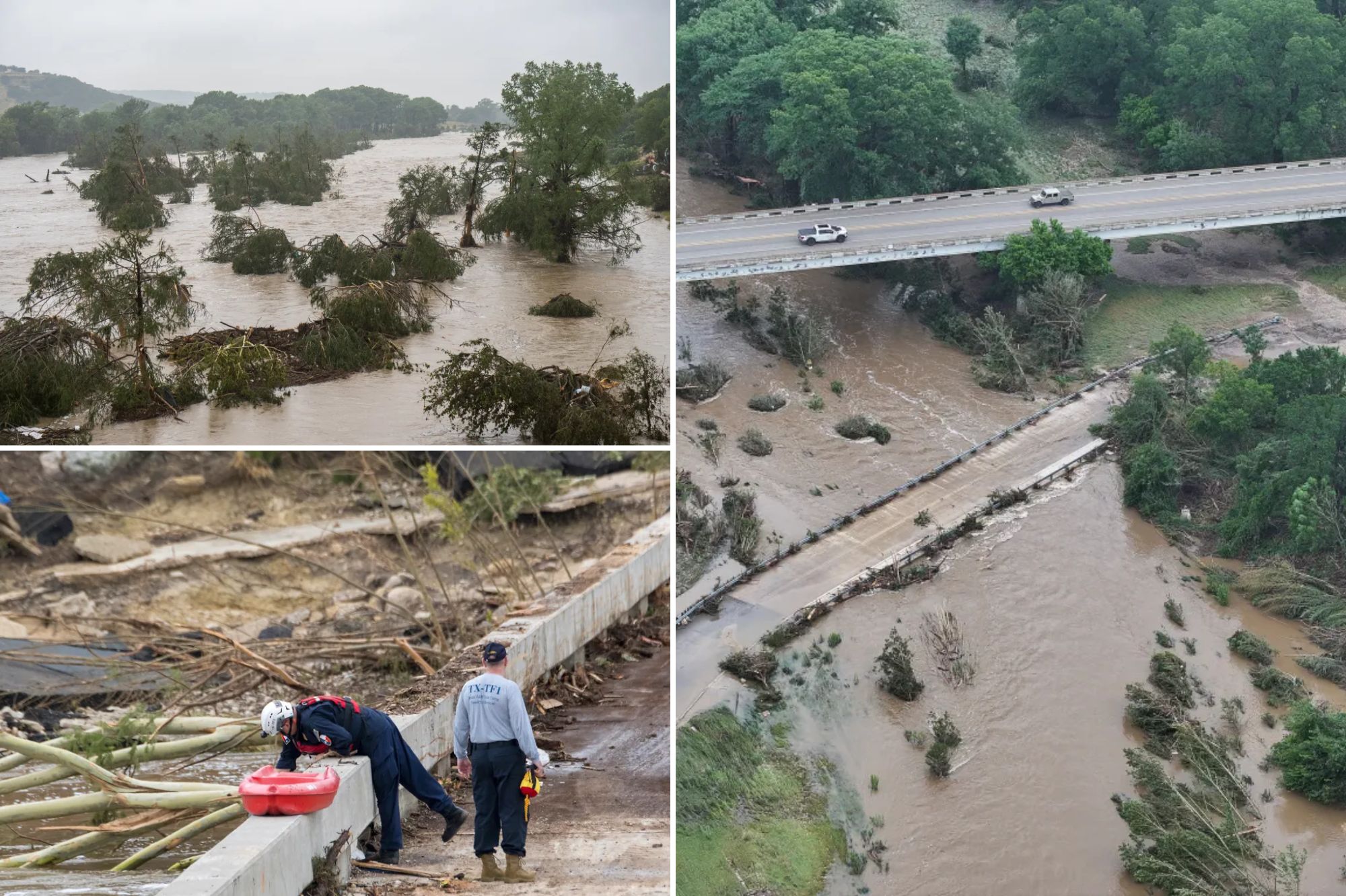 Reported miracle rescue of 2 girls clinging to tree in Texas floods was ...