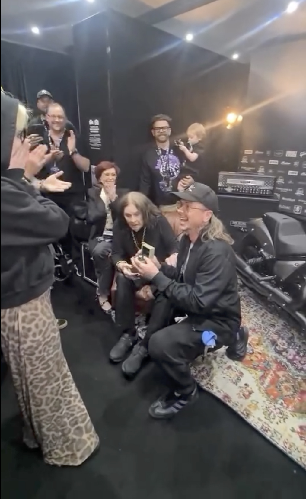 Kelly Osbourne gets engaged to Sid Wilson at dad Ozzy’s Black Sabbath ...