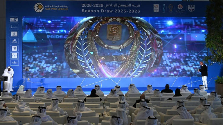 UAE Pro League kicks Off 2025–26 season with smart draw and major clashes