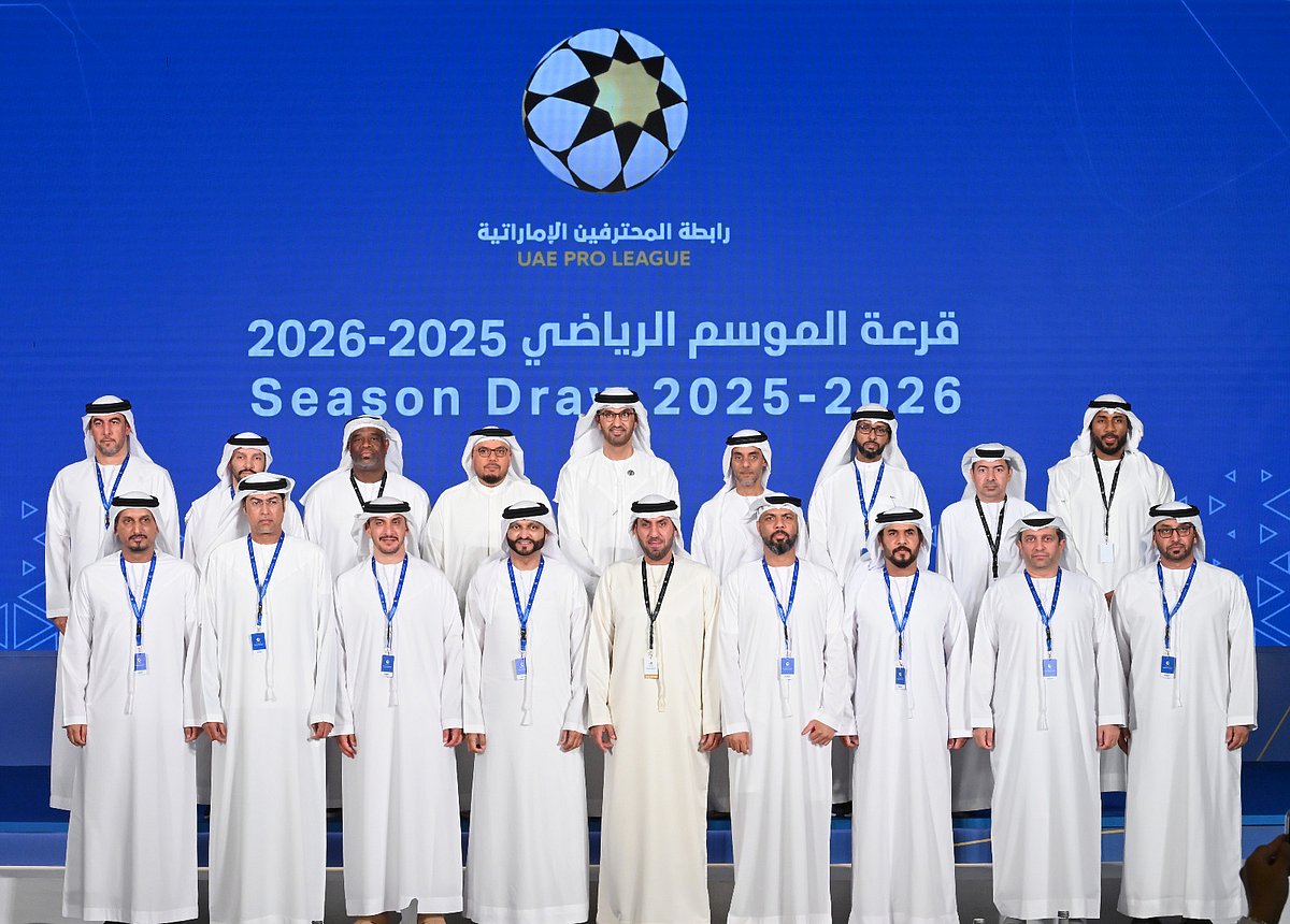 UAE Pro League kicks Off 2025–26 season with smart draw and major clashes