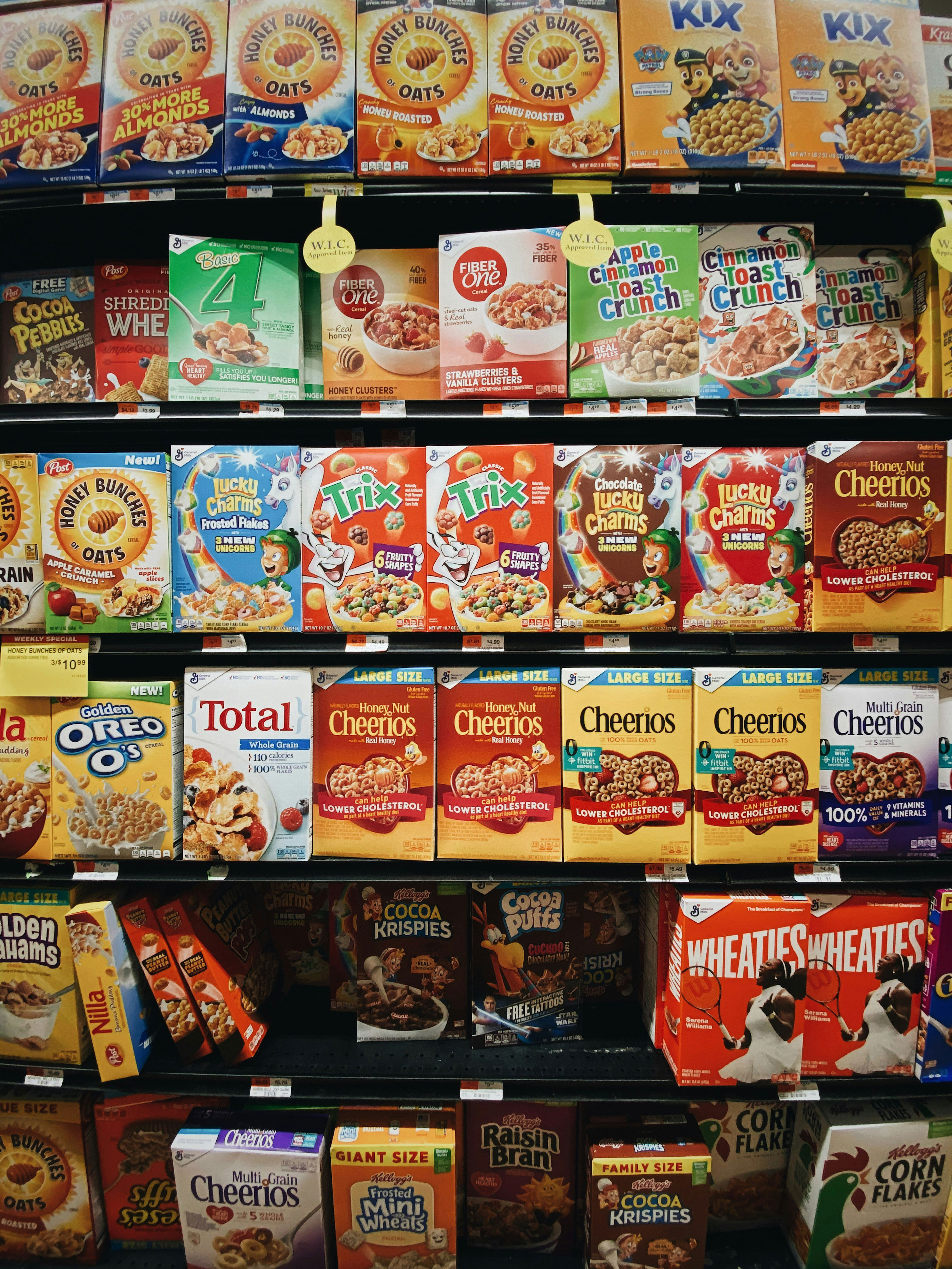 7 Cereals with the Most Sugar