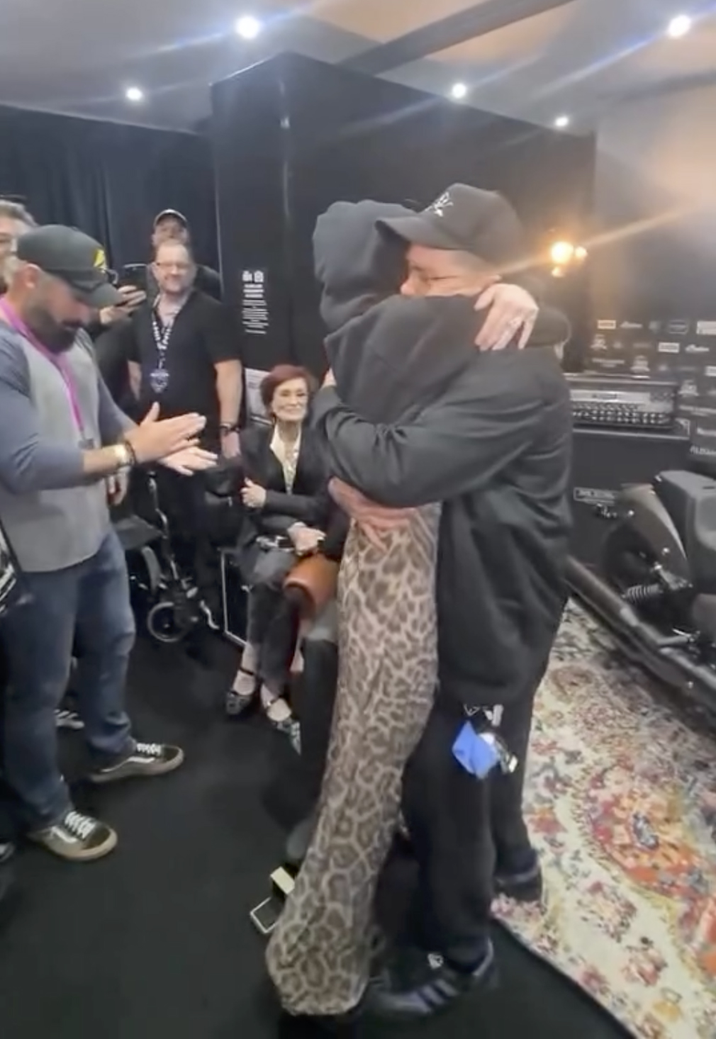 Kelly Osbourne gets engaged during dad Ozzy’s emotional final show with ...