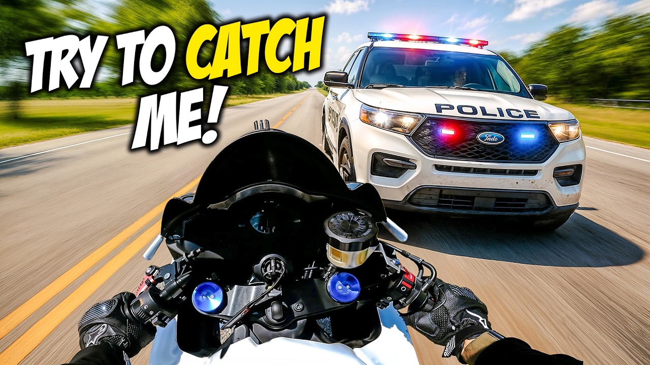 POLICE CHASE MOTORCYCLES | COPS vs BIKERS 2025