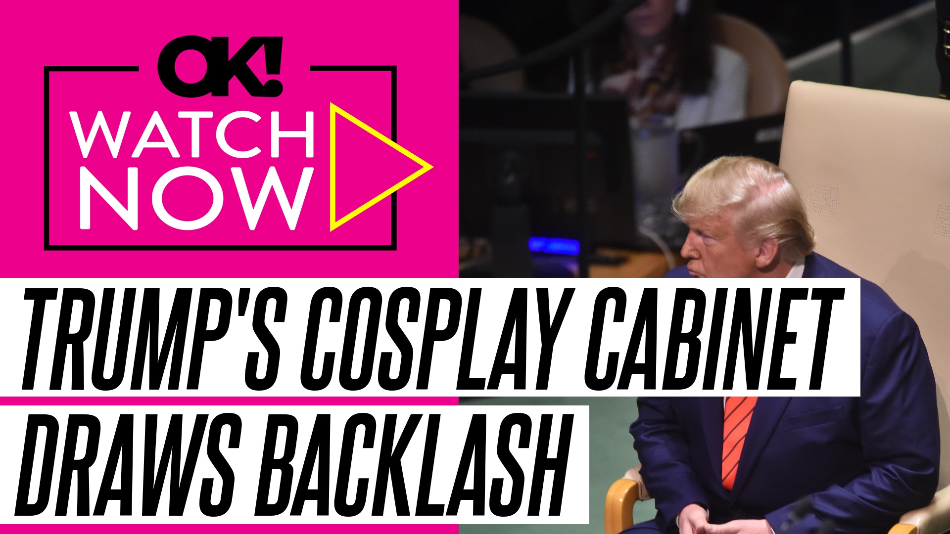 Donald Trump's 'Cosplay Cabinet': President Draws Backlash After ...