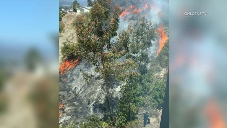 Suspicious vehicle, fire near Escondido hotel prompt arson investigation