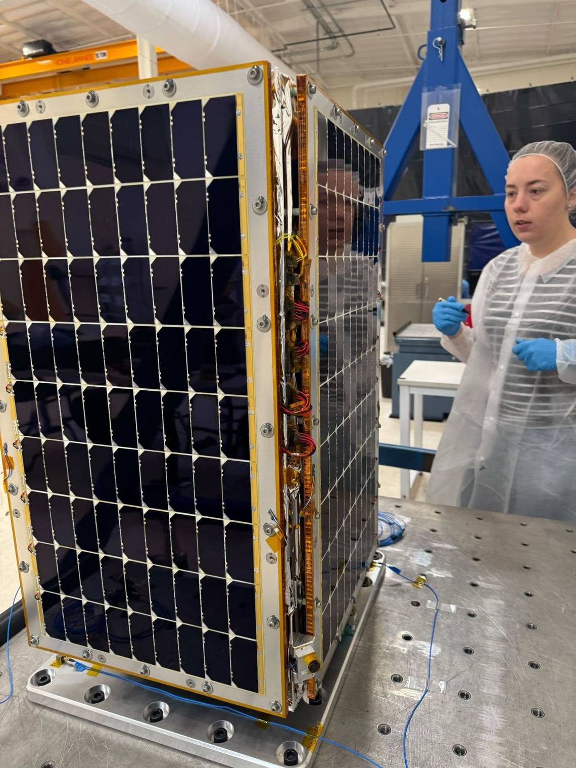 First AI-powered self-monitoring satellite launched into space