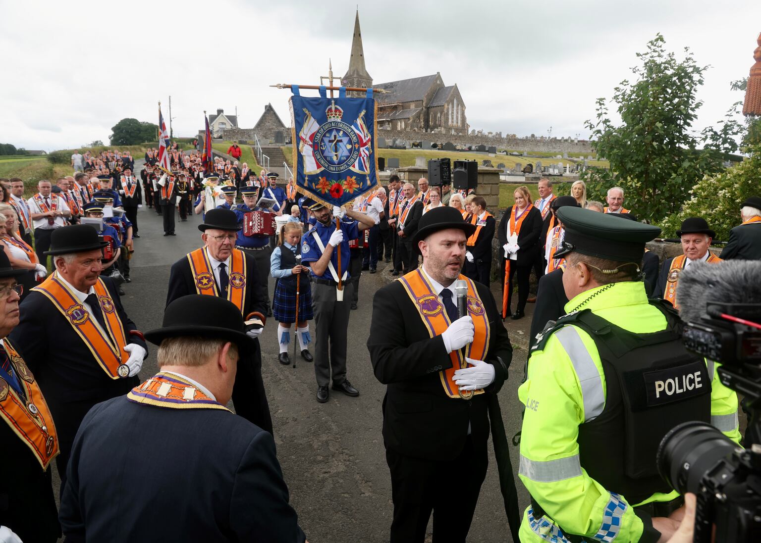 Drumcree march takes place 30 years after original dispute