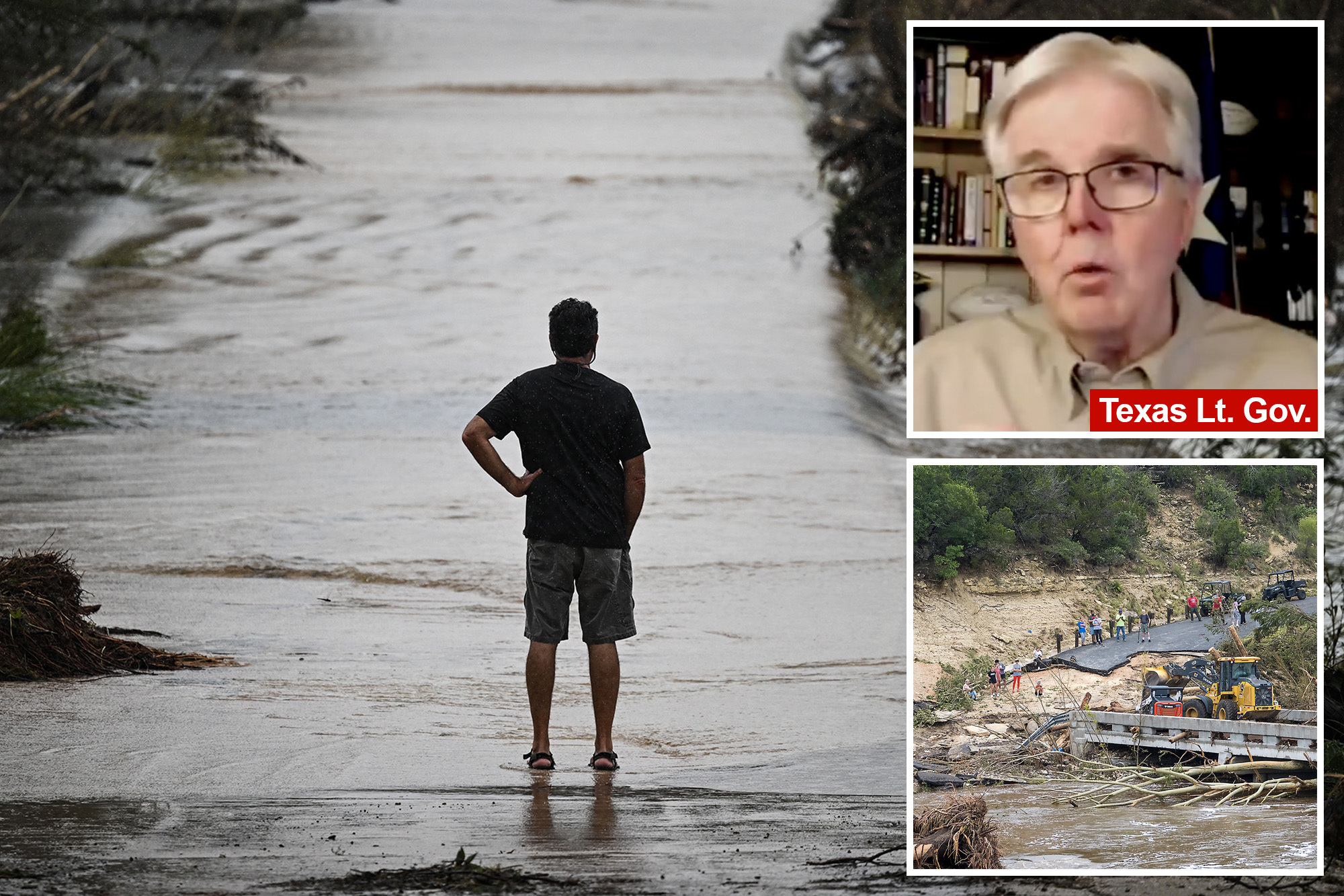 Texas Lt. Gov. Dan Patrick says flash flood alerts went out — but not ...