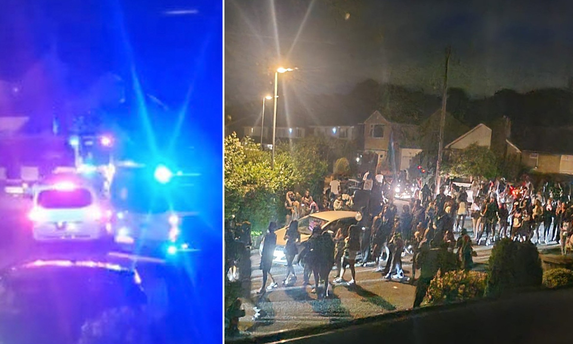Gender reveal chaos as 200 partygoers swarm village