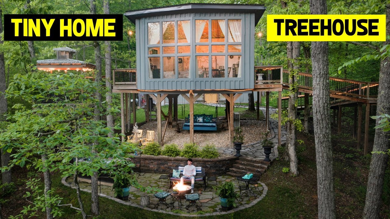 A Modern Treehouse Retreat Designed for Relaxation