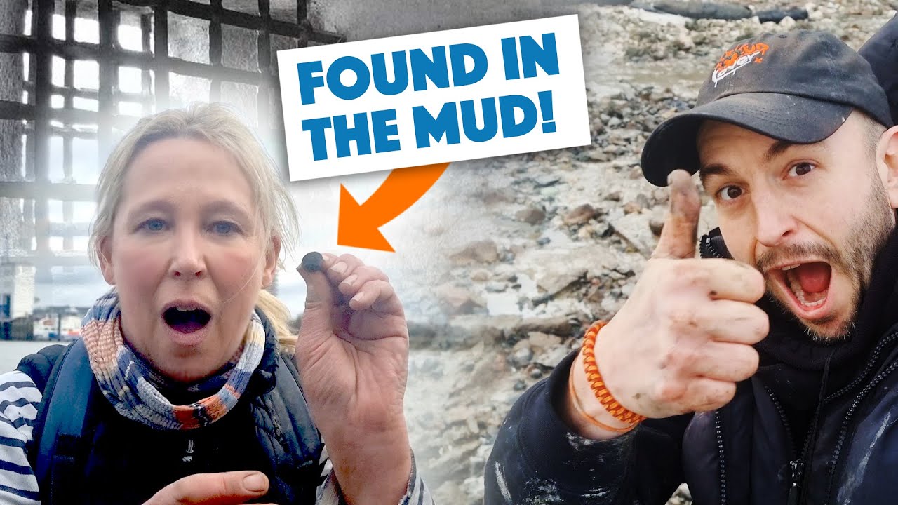 SHOCKED Mudlarker finds PRISON treasure on the Thames with ...