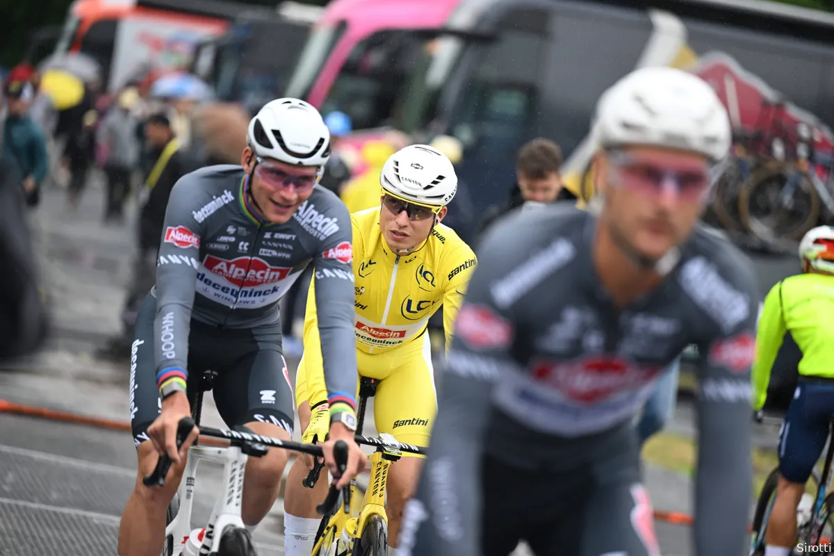 Klassementen Tour de France 2025 | Van der Poel vier jaar na Mûr de ...