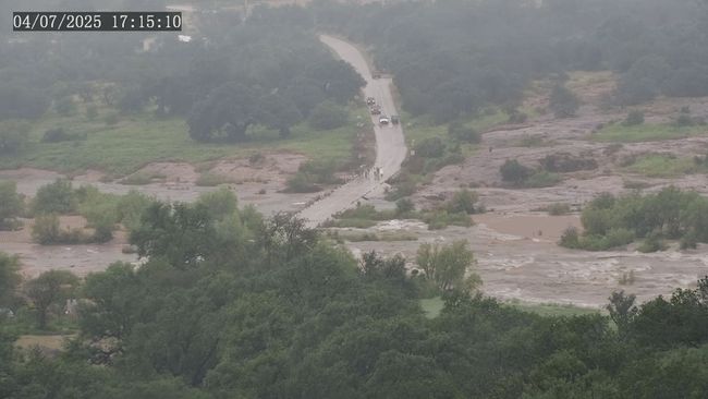 Timelapse Shows Texas' Llano River Completely Flood in Just Minutes