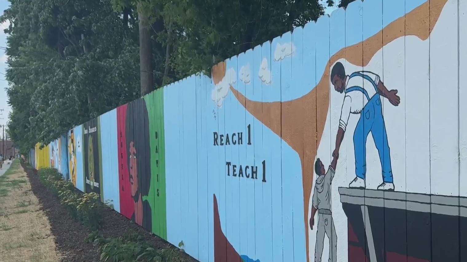 Yellow Brick Road alley project completed in Detroit