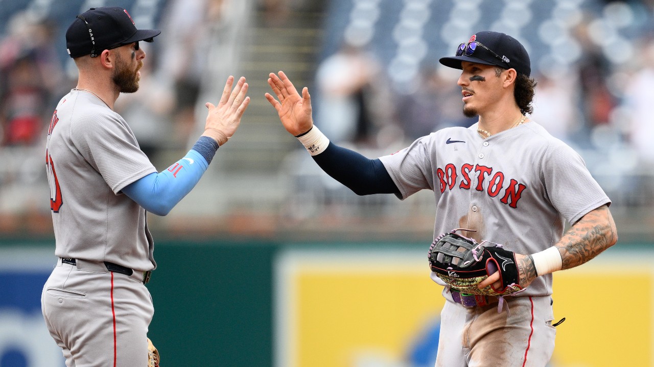 Red Sox complete three-game sweep of Nationals with win