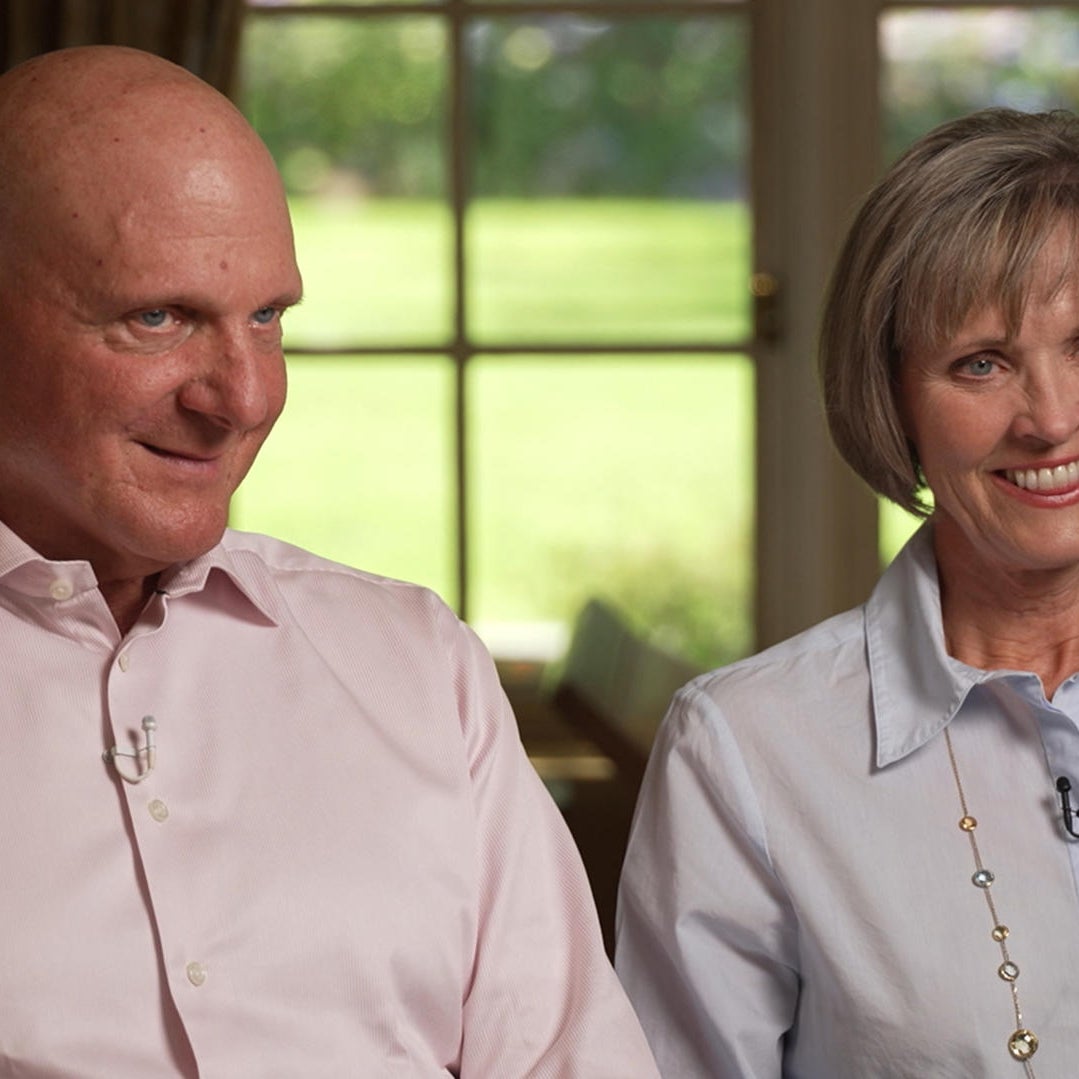 Steve and Connie Ballmer on Ballmer Group