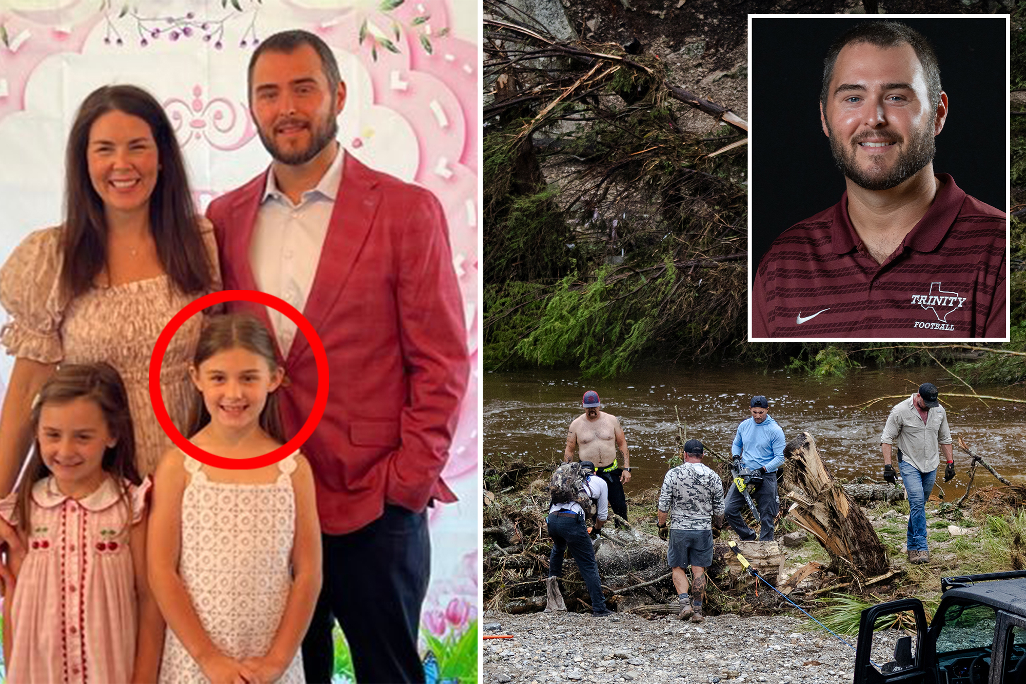 Trinity University football coach still searching for daughter missing ...