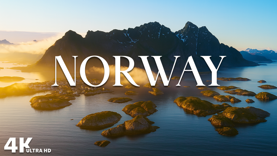4K UHD Norway Nature Film – Peaceful Music & Scenic Views for Relaxation
