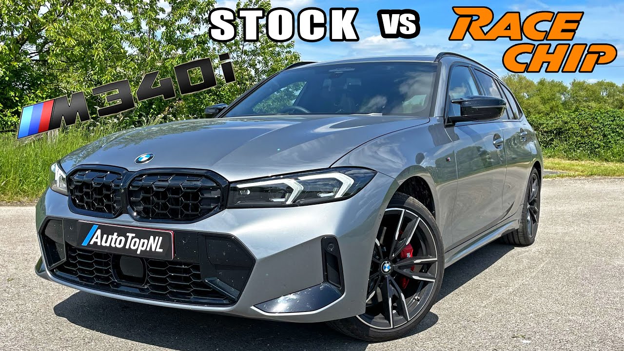 BMW M340i LCI STOCK vs RaceChip | 0-250 km/h Acceleration + Install Guide