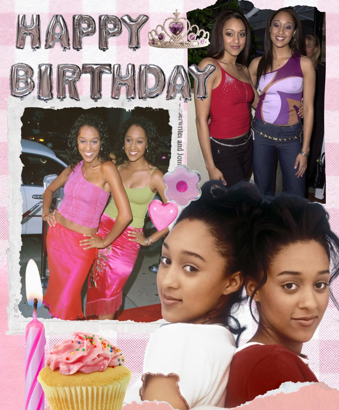 Tia and Tamera Post Sweet Birthday Tributes in Honor of Their 47th Birthday