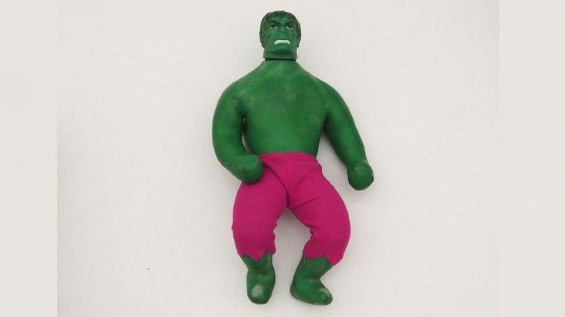 Rare Hulk stretch toy sells for £3,000 at auction