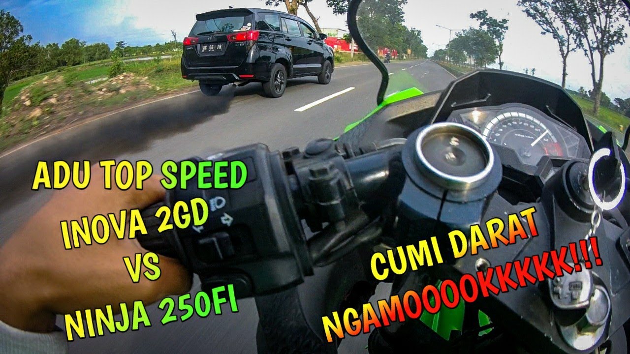 Inova 2GD Vs. Ninja 250FI (Ninja Pemburu Herex)