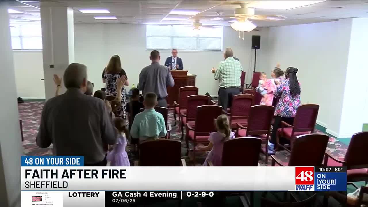 Faith After Fire: Sheffield congregation finds new place to worship ...