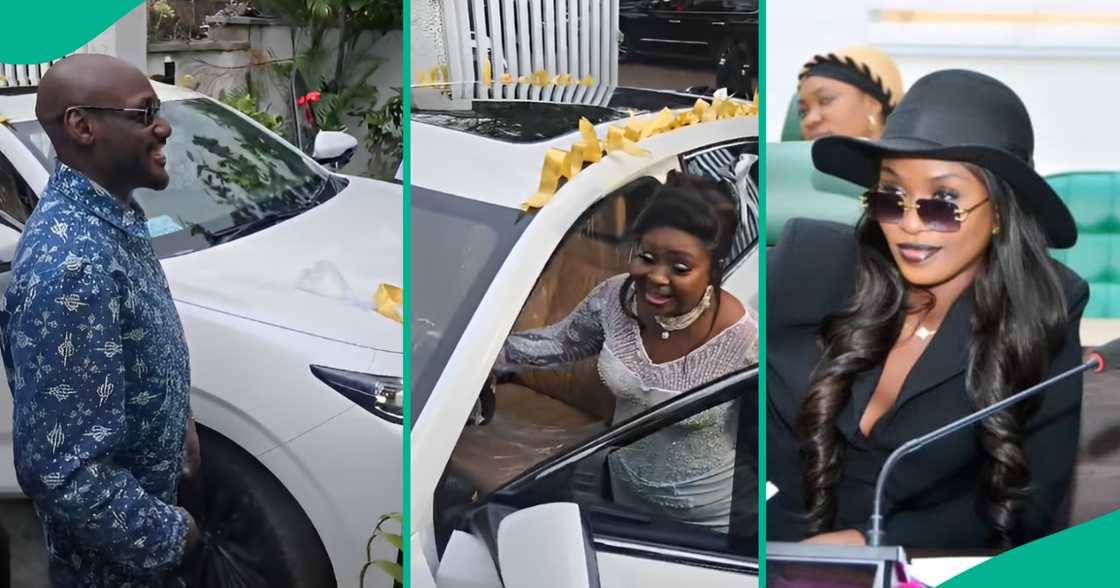 2Baba's wife Natasha reportedly gifts her mum a new car, singer hails ...