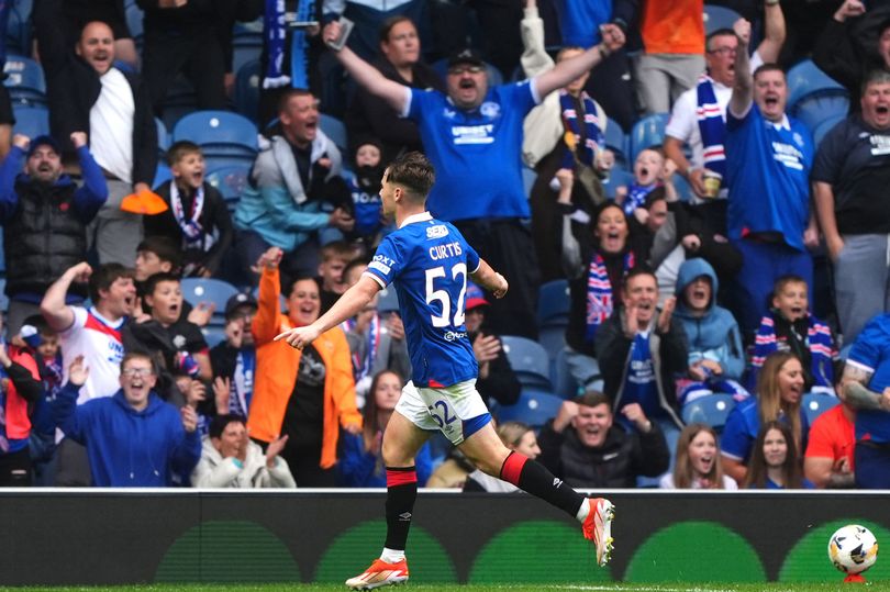 Findlay Curtis turns Rangers dream into reality as Russell Martin's ...