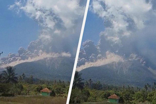 Indonesia volcano spews 18-kilometre ash tower