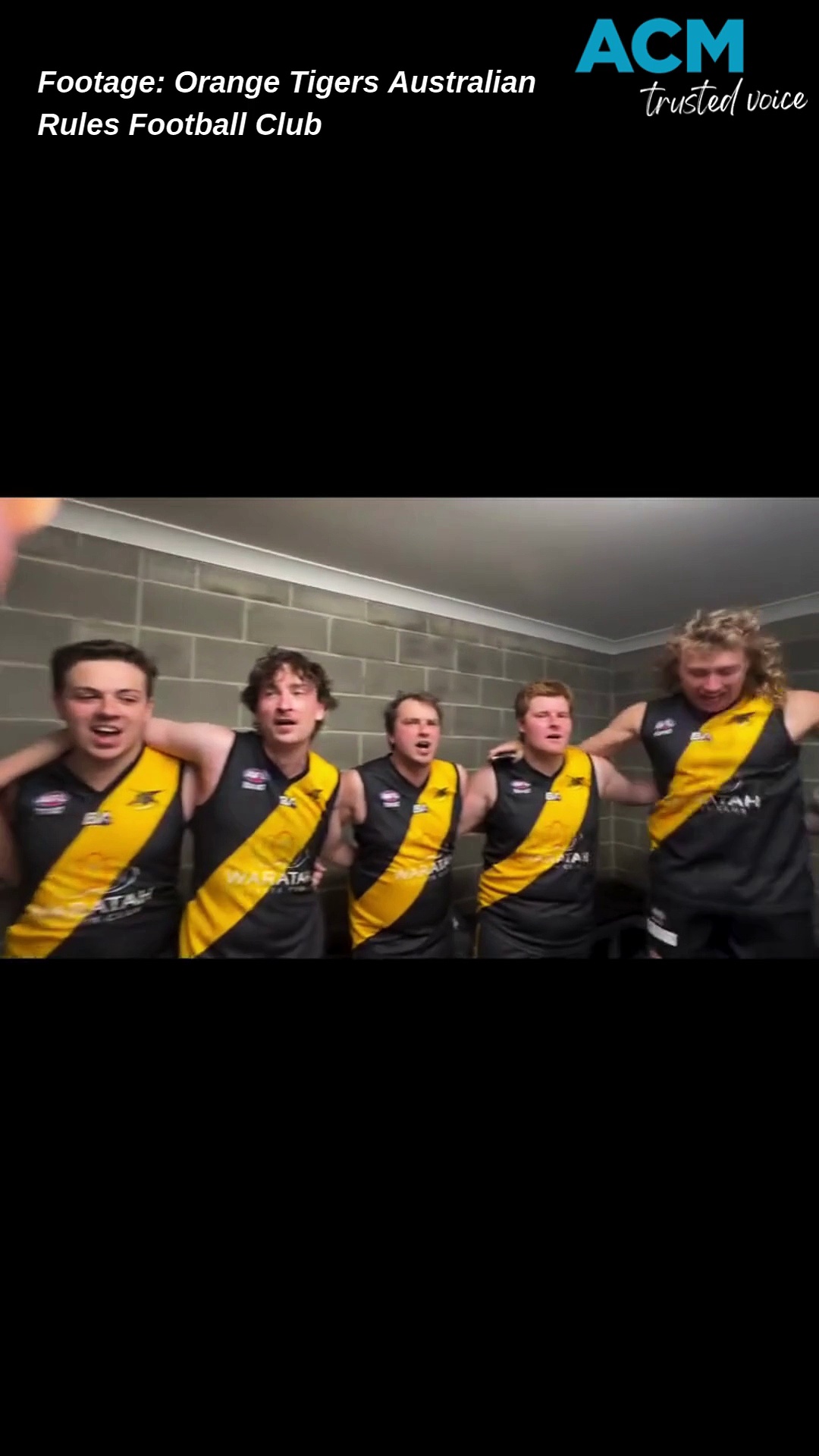 Orange Tigers team song | July 2025 | Daily Liberal