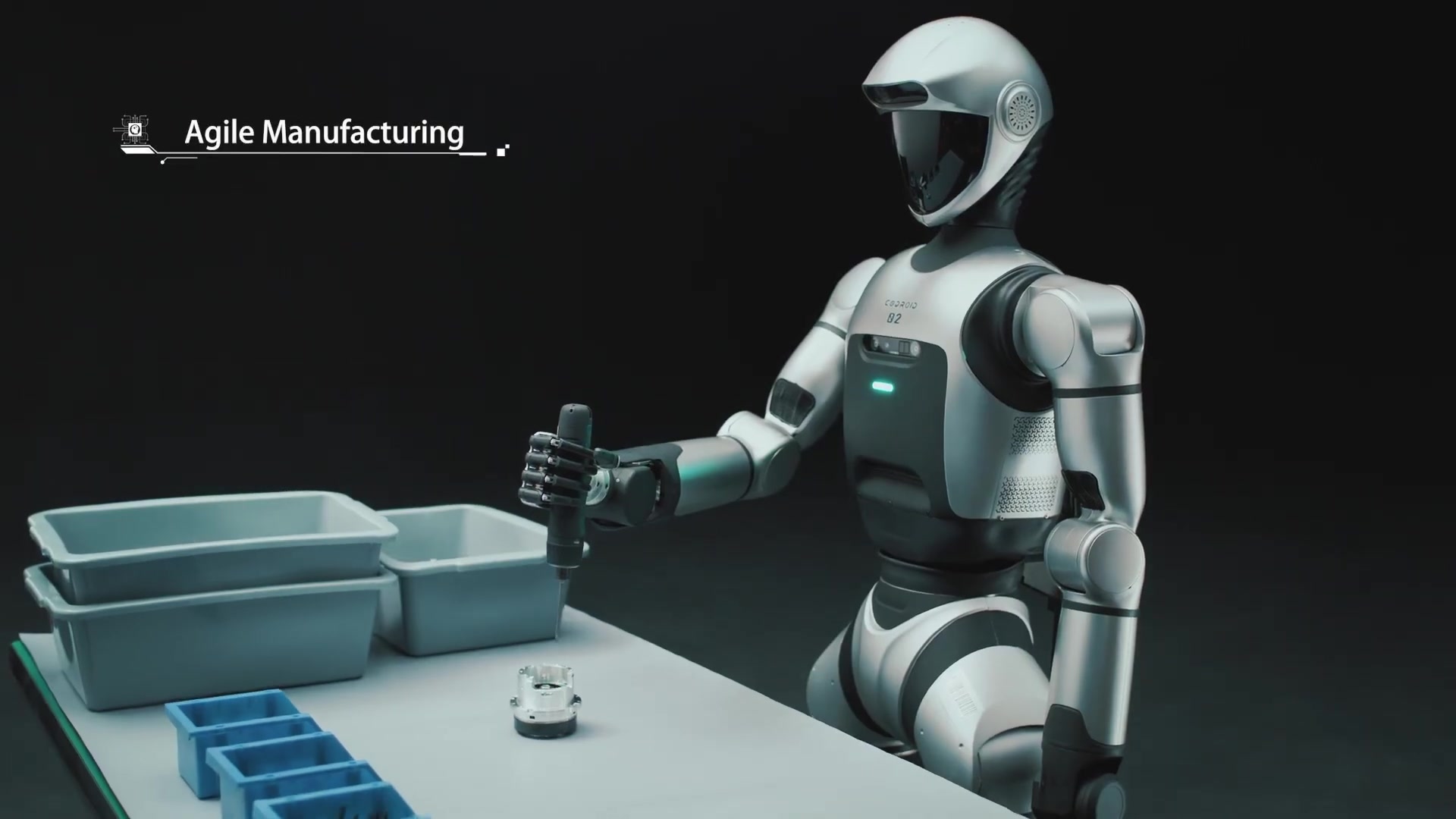 Estun Embodied Intelligent Humanoid Robot Codroid02 is coming