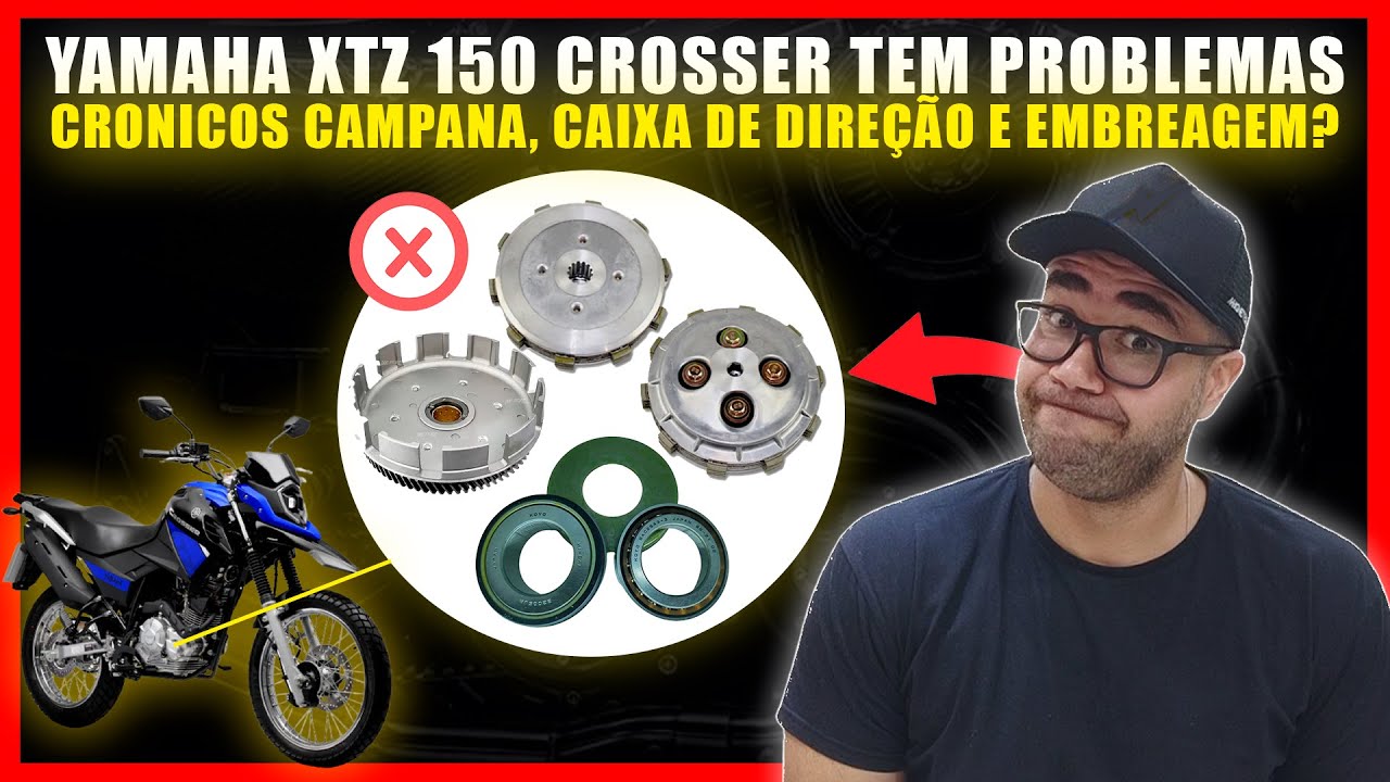 Yamaha XTZ 150 Crosser Problemas Crônicos e Soluções Com Peças Paralelas