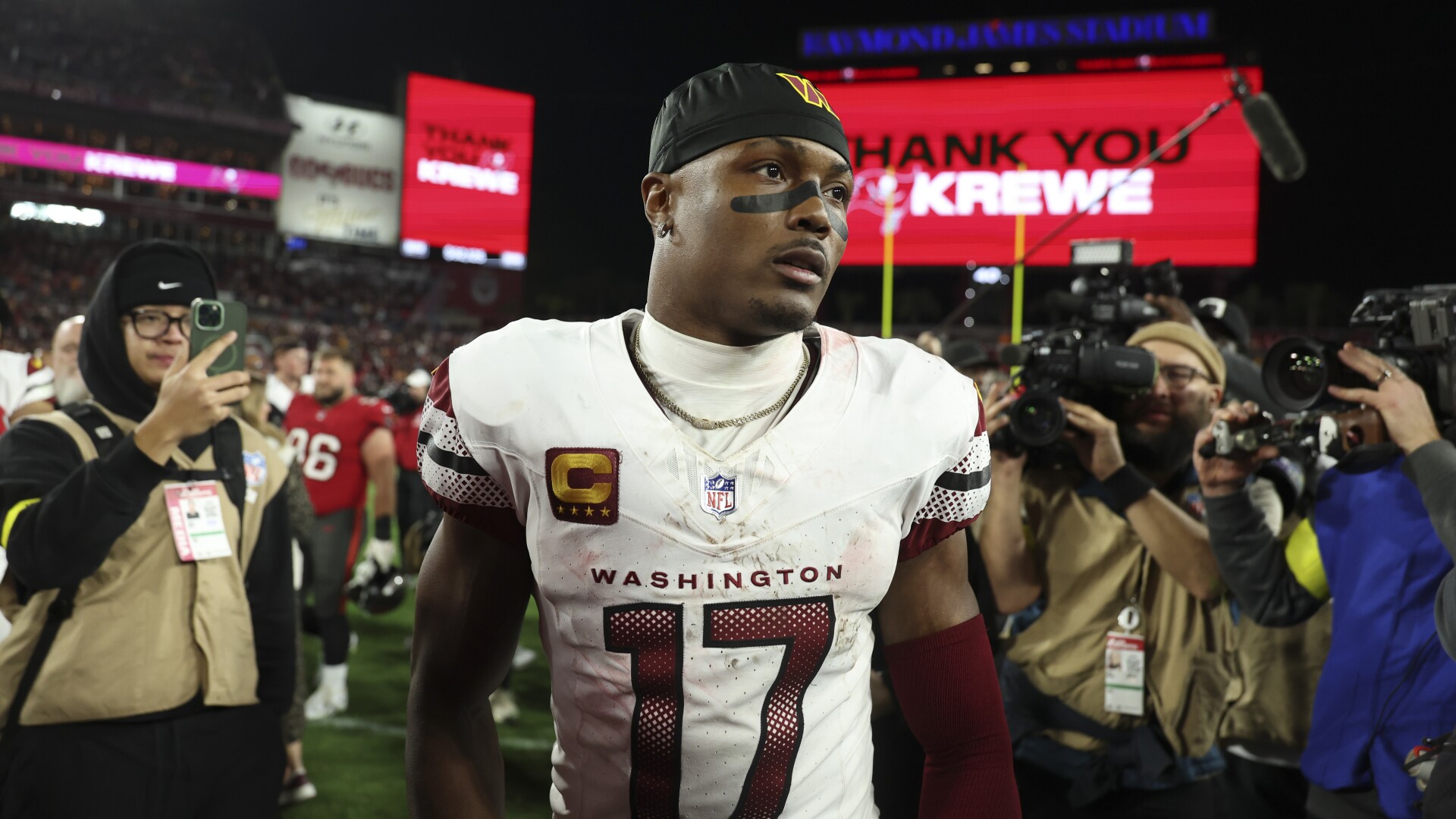 Terry McLaurin still isn't happy with his contract situation