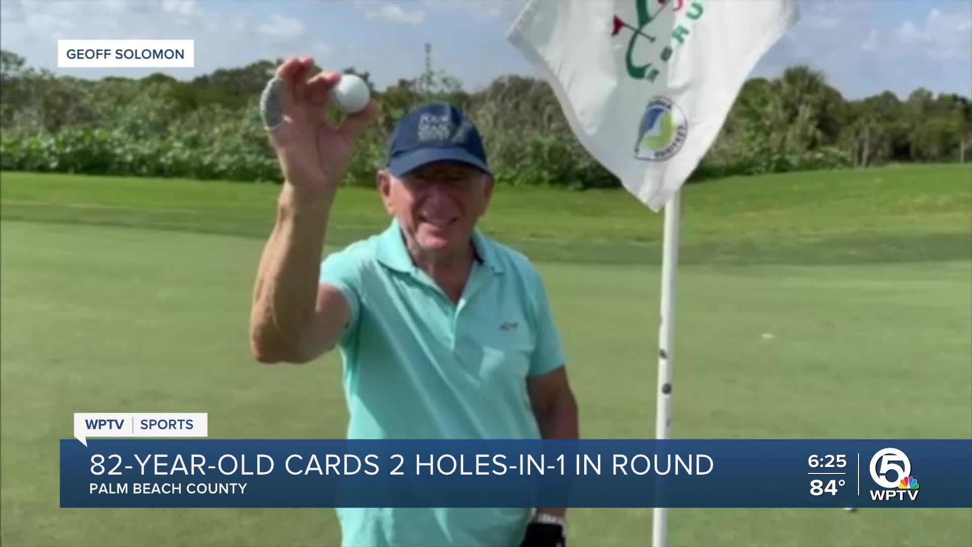 82-year-old hits 2 holes-in-one in one round of golf