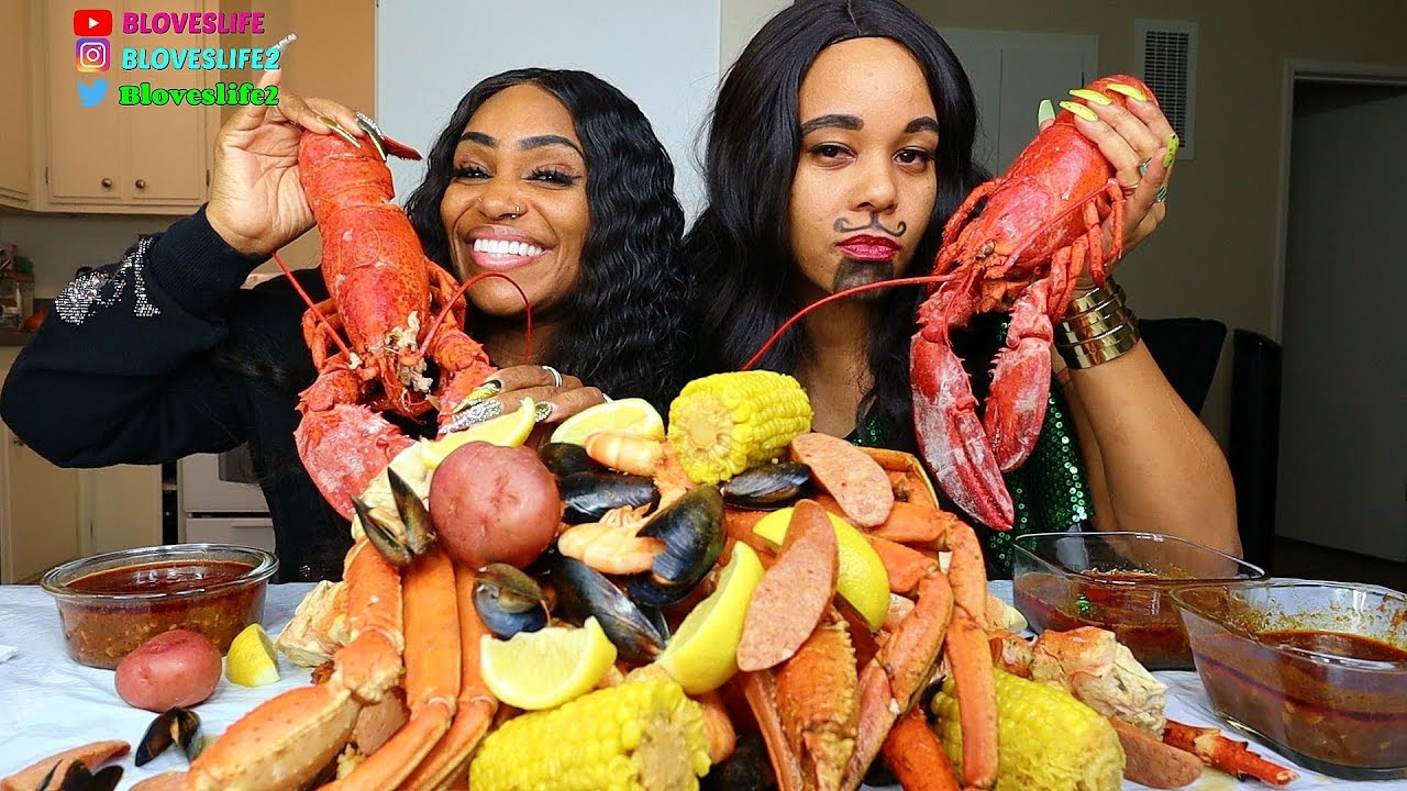 Sasha tries her first seafood boil—her honest reaction