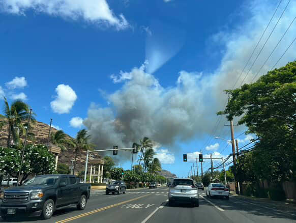 HFD: Maili wildfire now 75% contained