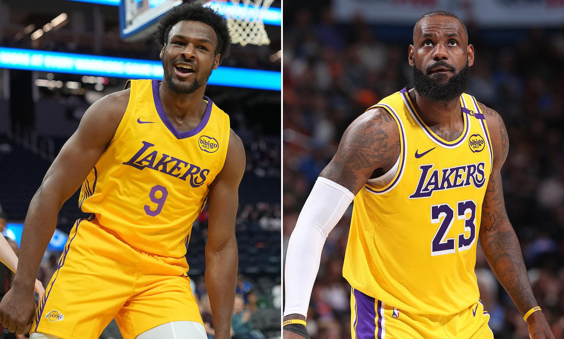 LeBron James gives strong two-word verdict on son Bronny's NBA Summer ...