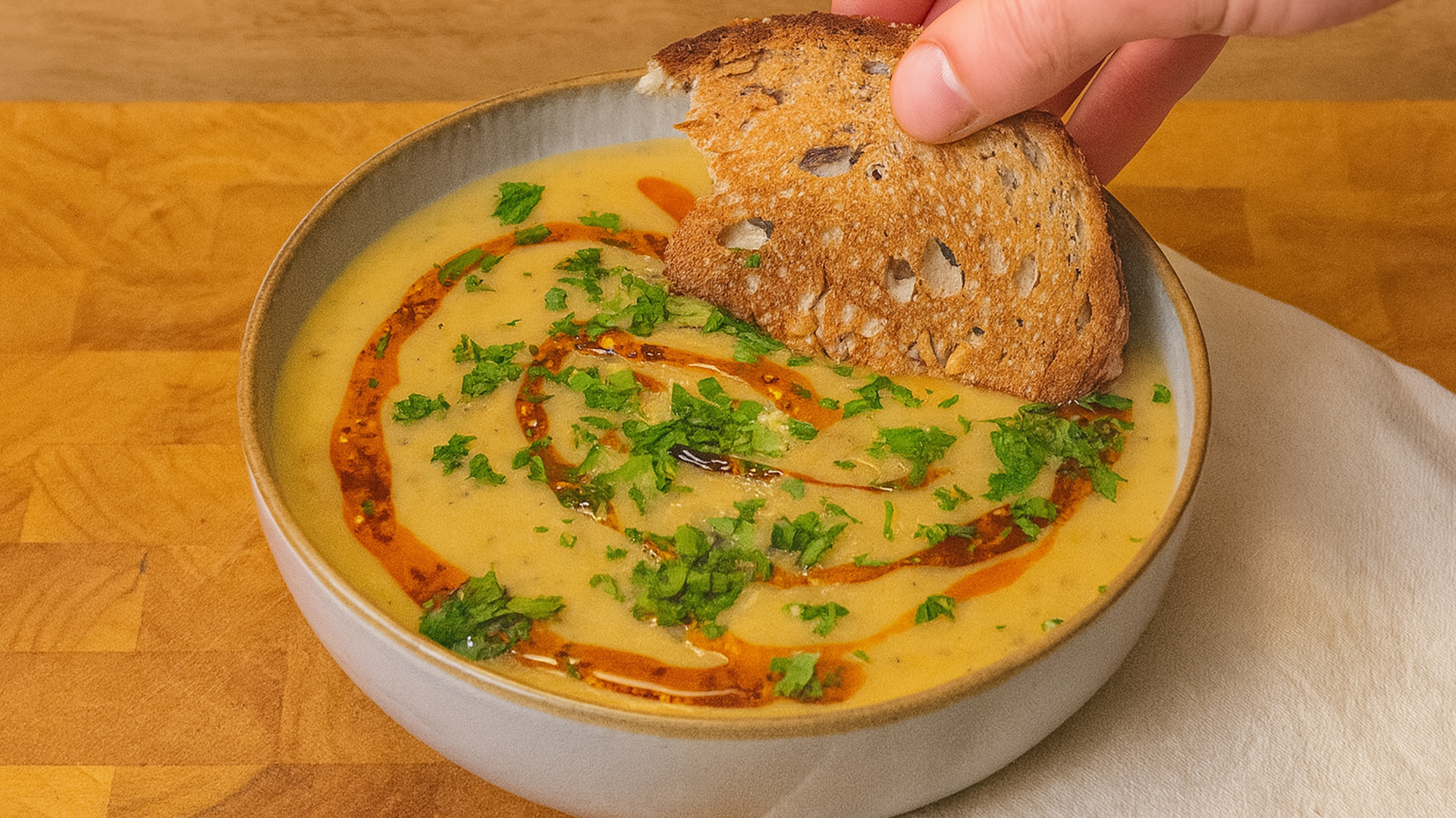 How to Make Vegan Roasted Potato & Garlic Soup | Creamy, Comforting ...