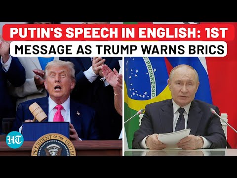 Putin's Full Speech In English: 1st Video Message As BRICS Raises ...