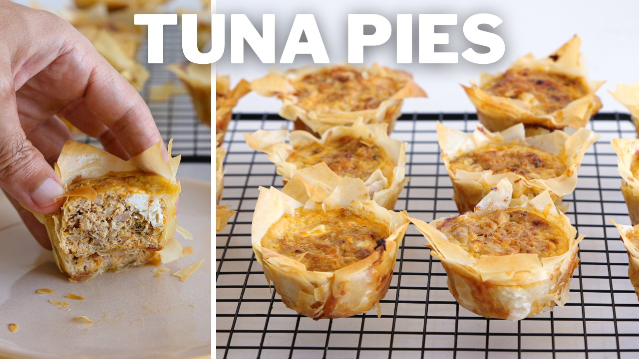 Crispy Tuna Phyllo Cups Recipe