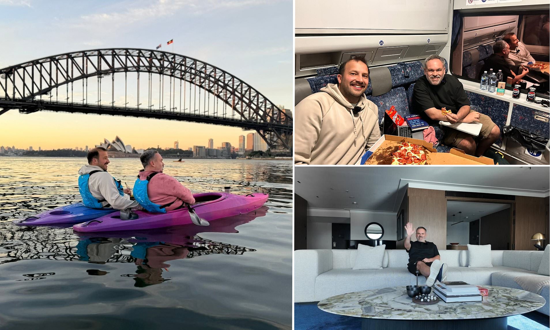 Taking a punch to the guts from Sonny Bill Williams... and a Roar ...