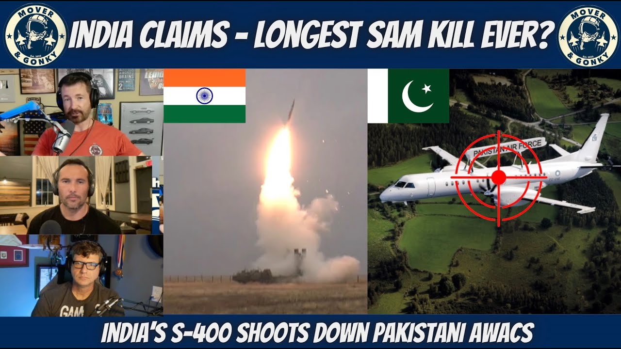 Historic Intercept: Indian S-400 Shoots Down Pakistani AWACS at Record ...