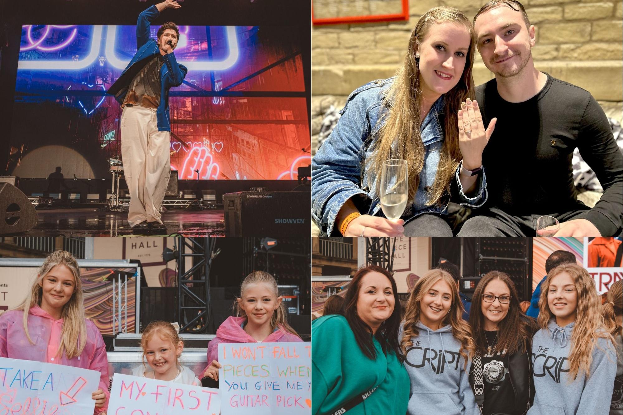 The Script UK Tour: 17 amazing pictures of band's gig at The Piece Hall ...