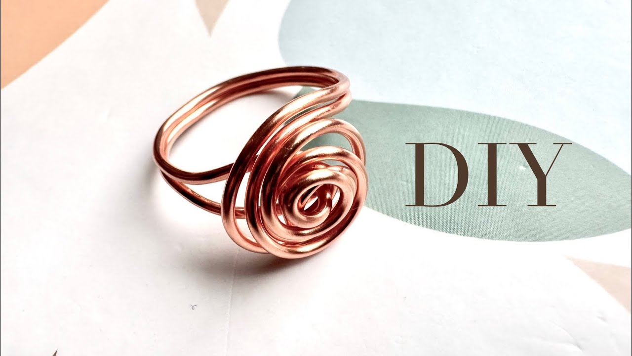 Handmade Wire Ring – Easy Step-by-Step Jewelry Tutorial