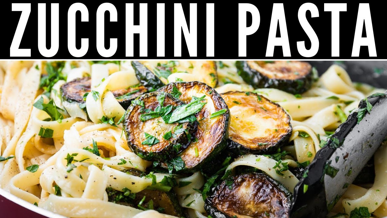 Quick Summer Pasta with Garlic and Zucchini